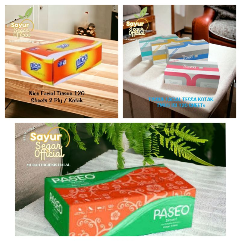 Jual Aneka Tissue Kotak / Tisu Wajah Kotak 120 sheet | Shopee Indonesia