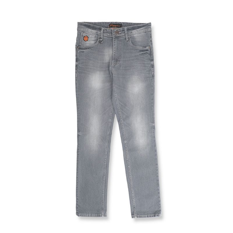 Jual NUKEY JEANS CO. CELANA PANJANG JEANS SLIM FIT-- DENIM Z GREY ...