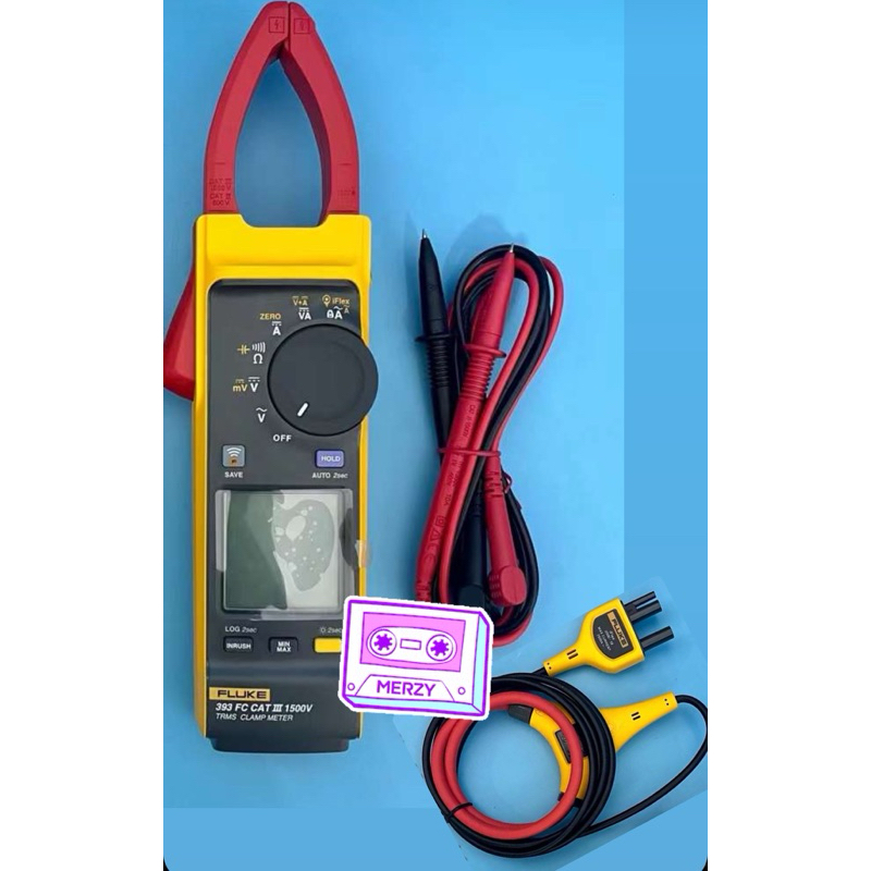 Jual Fluke 393 FC CAT III 1500 V True-rms Solar Clamp Meter | Shopee ...