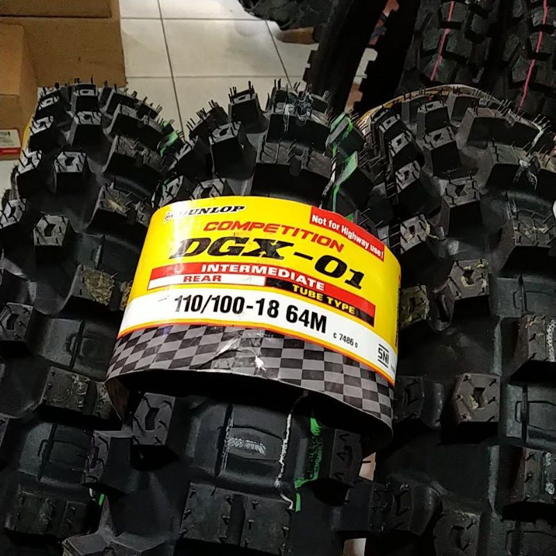 Jual Ban Motor Trail DGX-01 RING 16 17 18 19 21 KLX DTRACKER CRF Dunlop ...