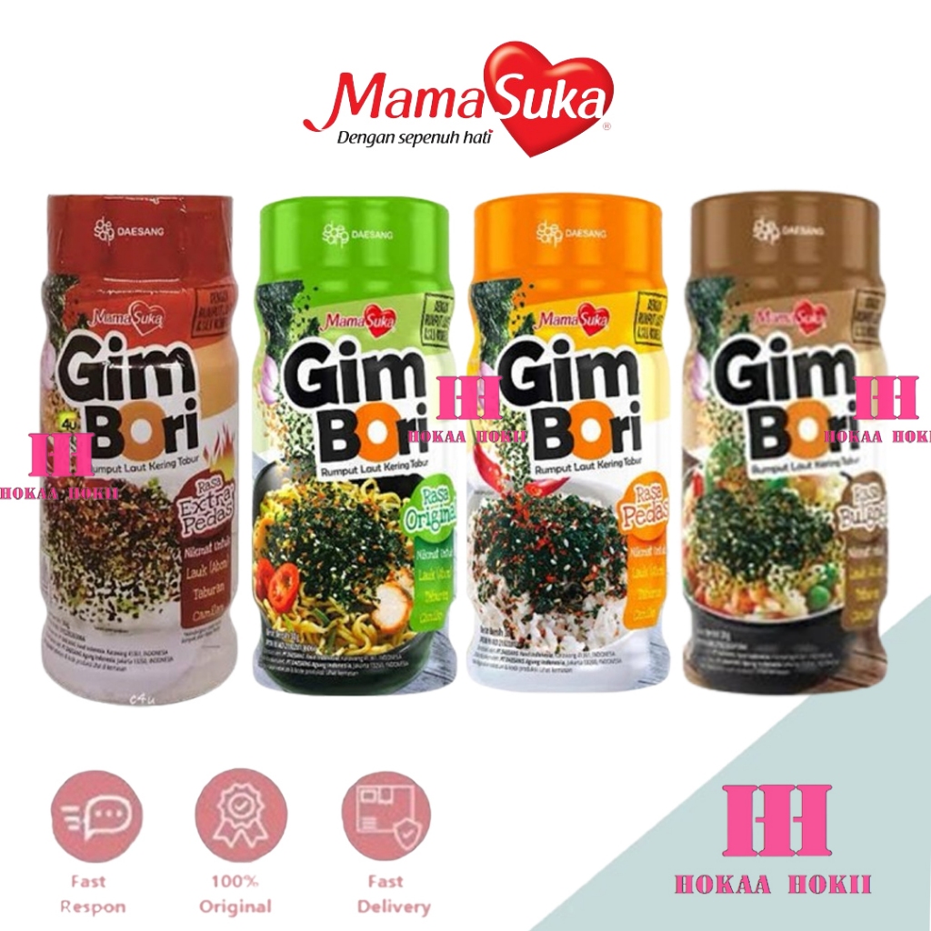 Jual Mamasuka GimBori 30gr / Rumput Laut Kering Tabur | Shopee Indonesia