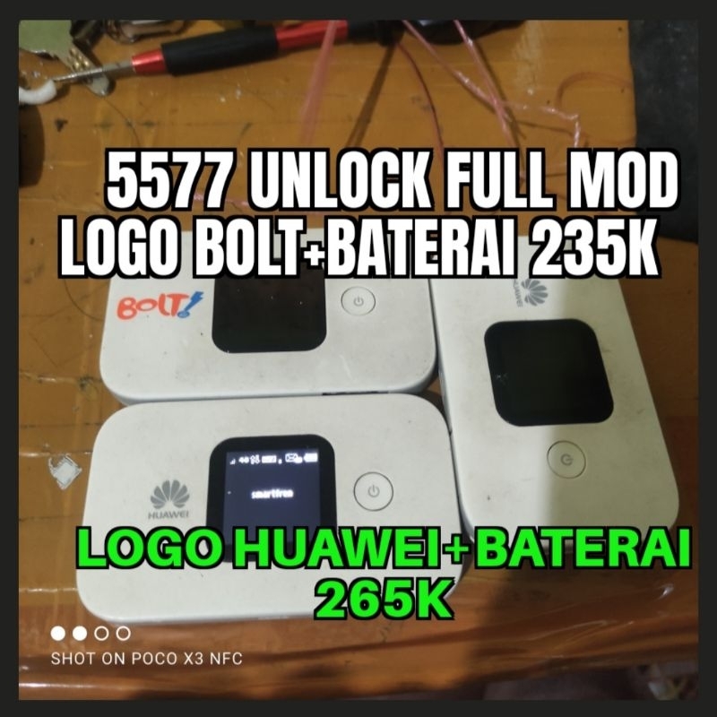 Jual modem wifi huawei e5577 bolt slim 2 unlock 5577 | Shopee Indonesia