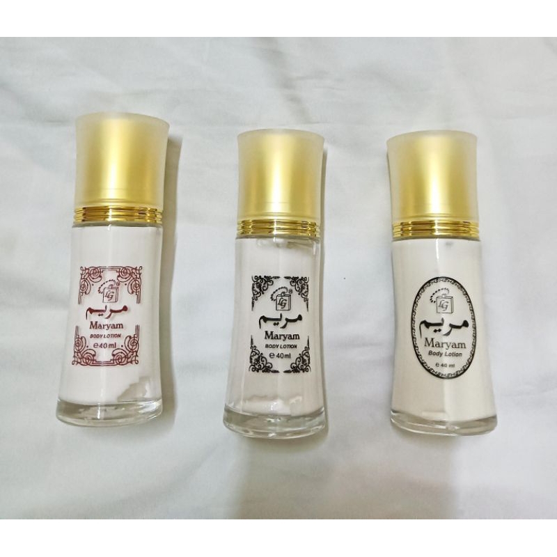 Jual Body Lotion Maryam import Tarim made in Dubai 40ml | Shopee Indonesia