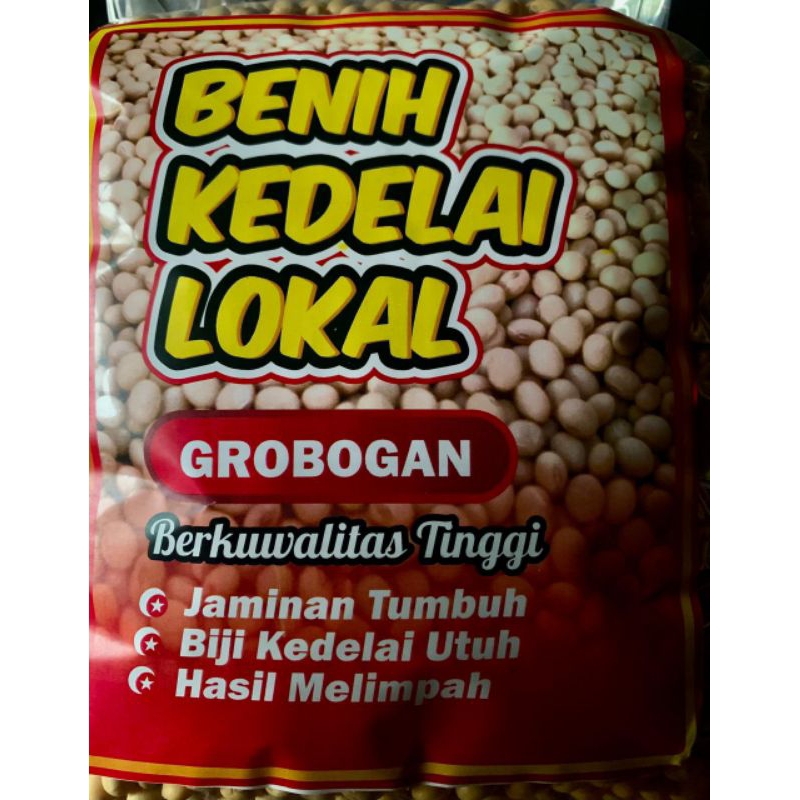 Jual 1kg Benih Kedelai Lokal Grobogan Super Unggul Siap Tanam Shopee Indonesia