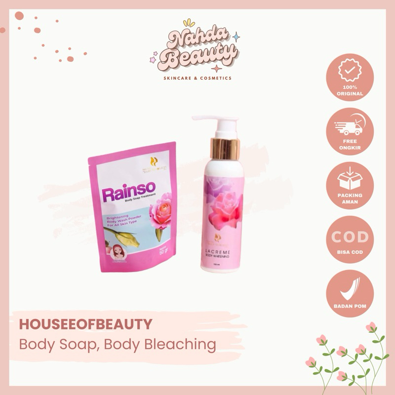 Jual [BPOM] La creme Body Bleaching Whitening Houseofbeauty | SKIN ...