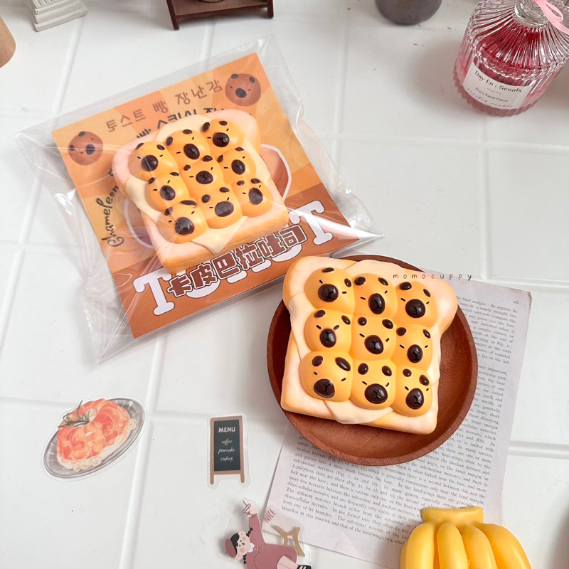 Jual [READY STOCK] capybara toast by chameleon squishy (TANPA OP ...