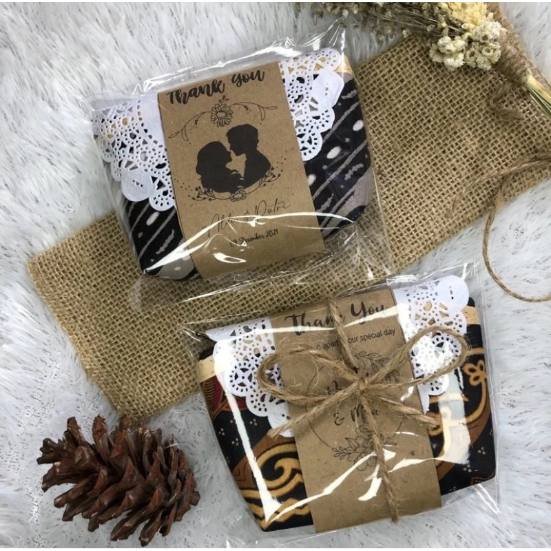 Jual (ISI 100PCS) Souvenir Dompet Koin Batik khas Jogja Uk. 11 × 8 cm | Shopee Indonesia