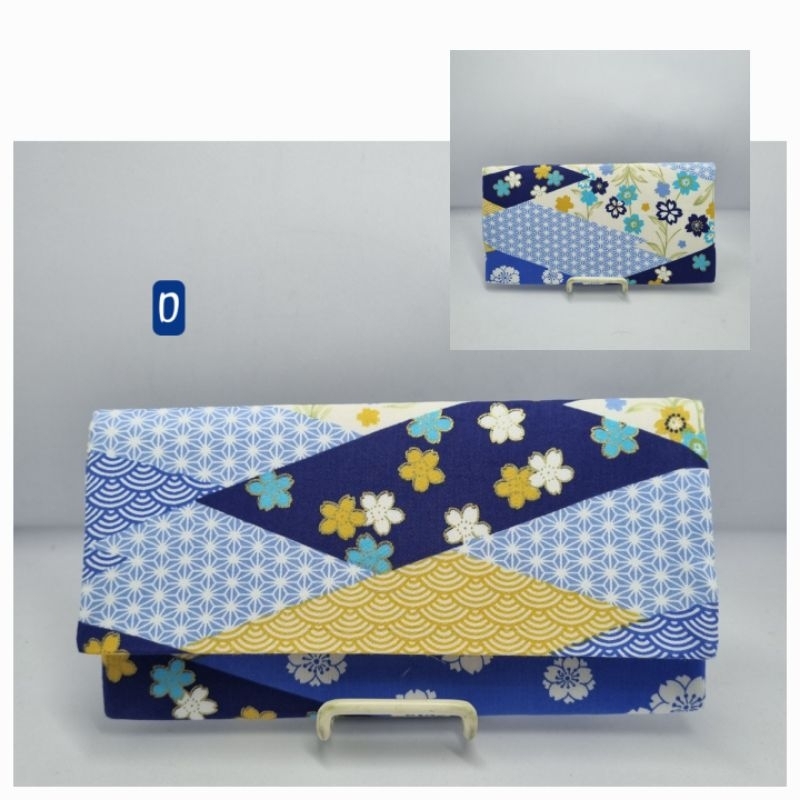 Jual HANDMADE JAPANESE LONG WALLET JAPANESE COTTON FABRIC SW-63/DOMPET ...