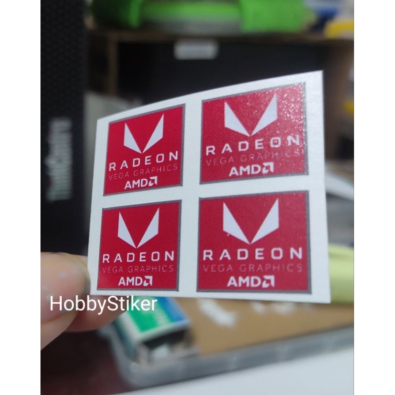 Jual Stiker amd radeon premium glossy untuk laptop pc | Shopee Indonesia