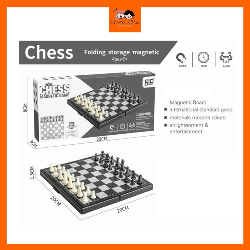 Jual PAPAN CATUR / ULAR TANGGA MAGNETIK / CATUR MAGNETIK / MAGNET CHESS | Shopee Indonesia