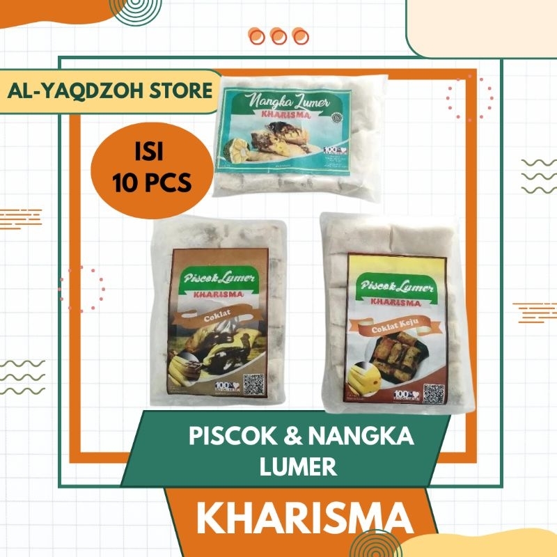 Jual Piscok Lumer dan Nangka Lumer Kharisma - 1 Pack isi 10 PCS ...