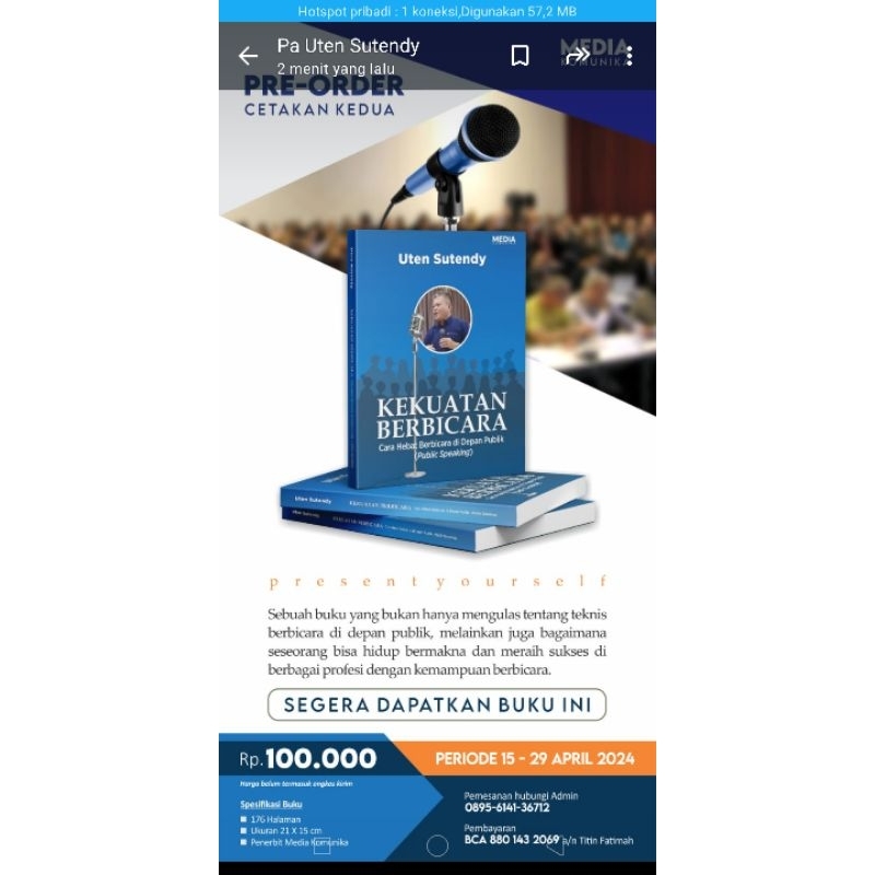 Jual BUKU PUBLIC SPEAKING | Shopee Indonesia