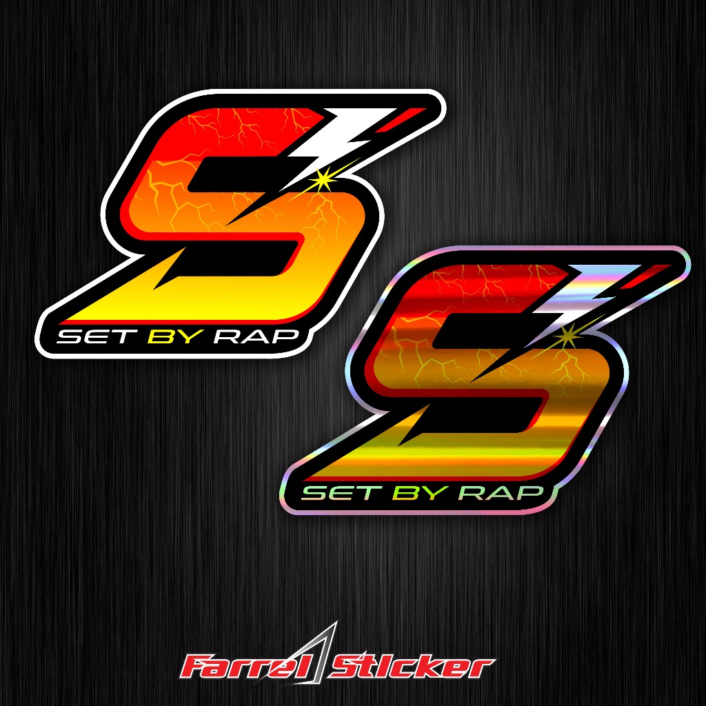 Jual Sticker Set By Rap stiker logo S setbyrap | Shopee Indonesia