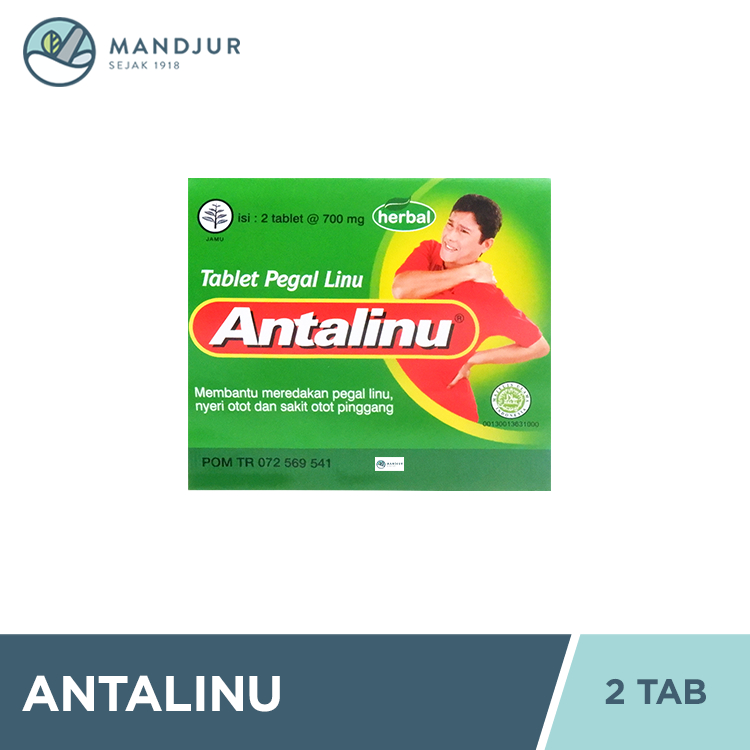 Jual Antalinu 2 Tablet - Meredakan Pegal Linu & Nyeri Otot | Shopee ...