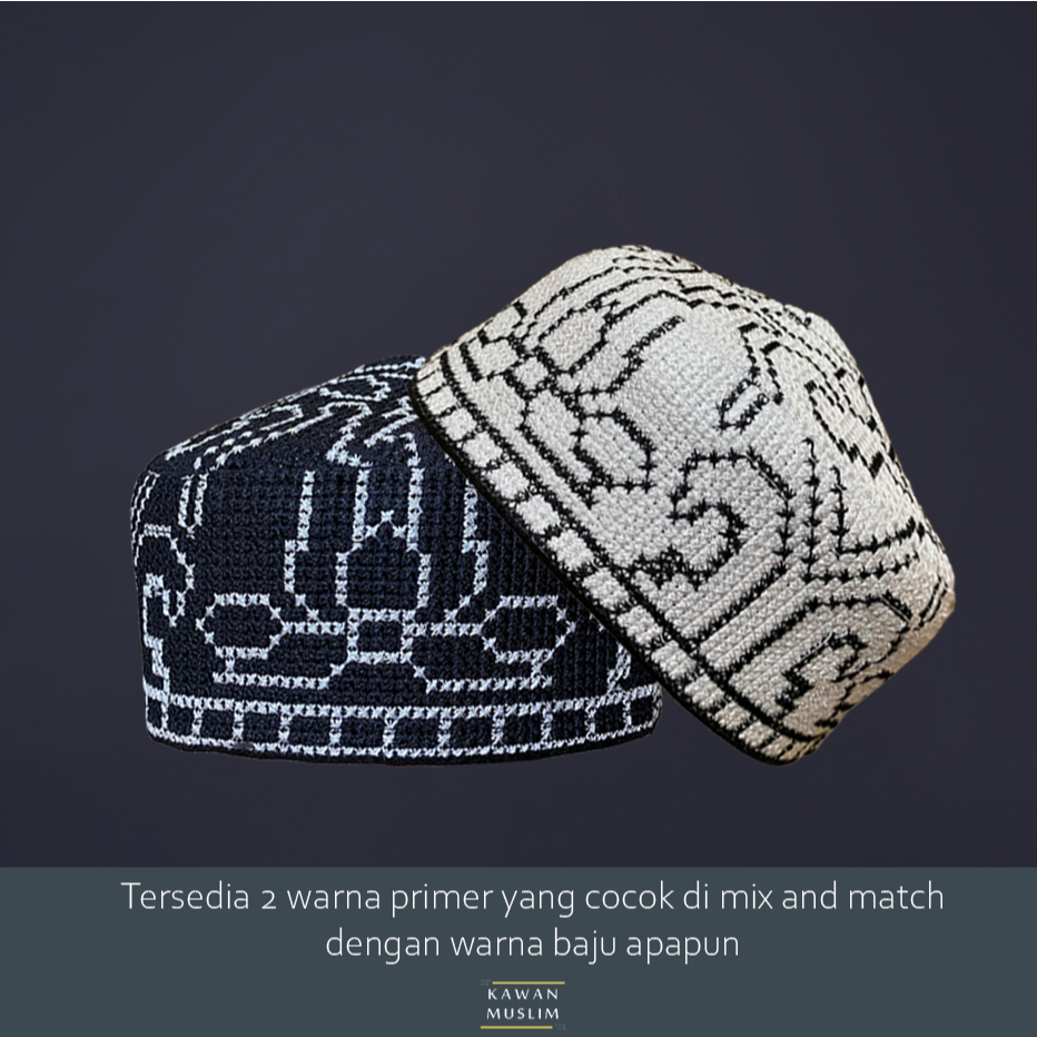 Jual Kawan Muslim - Peci Kopyah Solat couple anak dan ayah Model ...