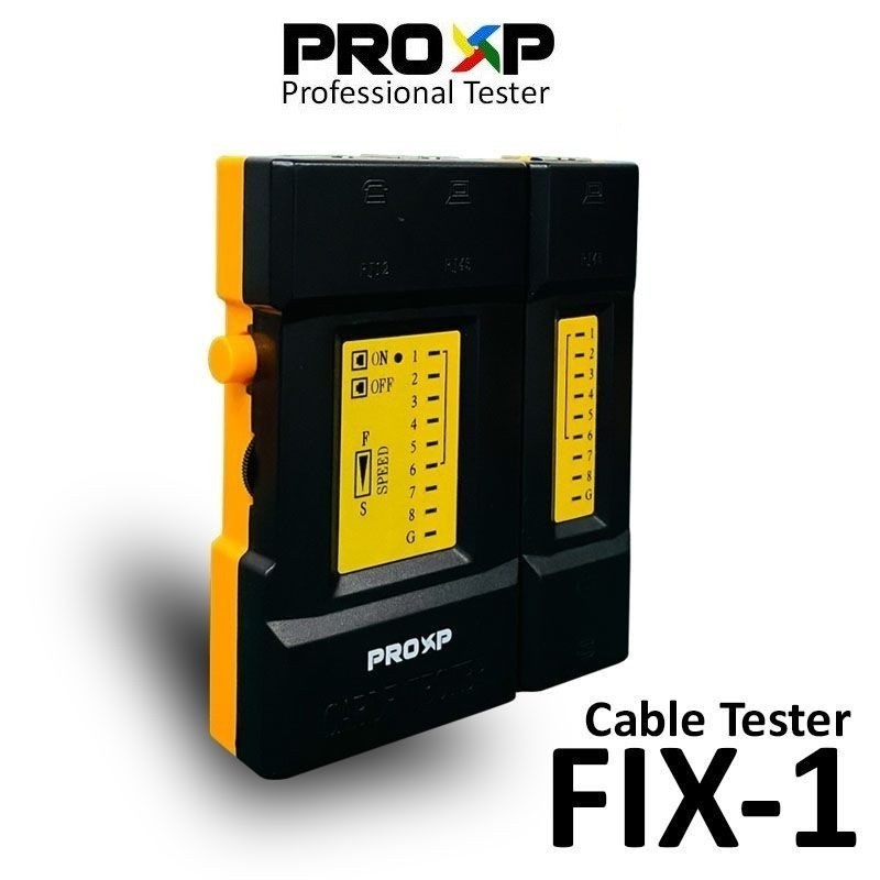 Jual Lan Tester / Tester Cable Lan Pro XP Fix 1 Profesional Tester ...