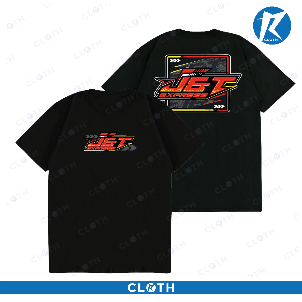 Jual Tshirt Kaos J&T Express JNT Paket Ekspedisi Kurir Premium Quality ...