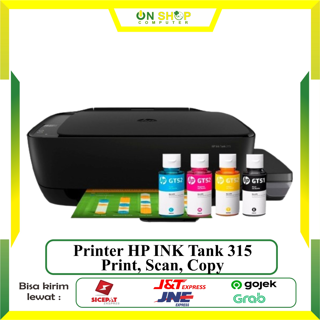Jual Printer HP Ink Tank 315 Print Scan Copy / Printer All In One ...