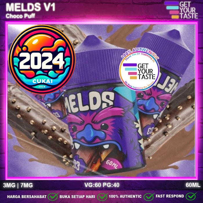 Jual Liquid Melds V1 Choco Puff 60ML by Union Labs x Steve Distribution ...