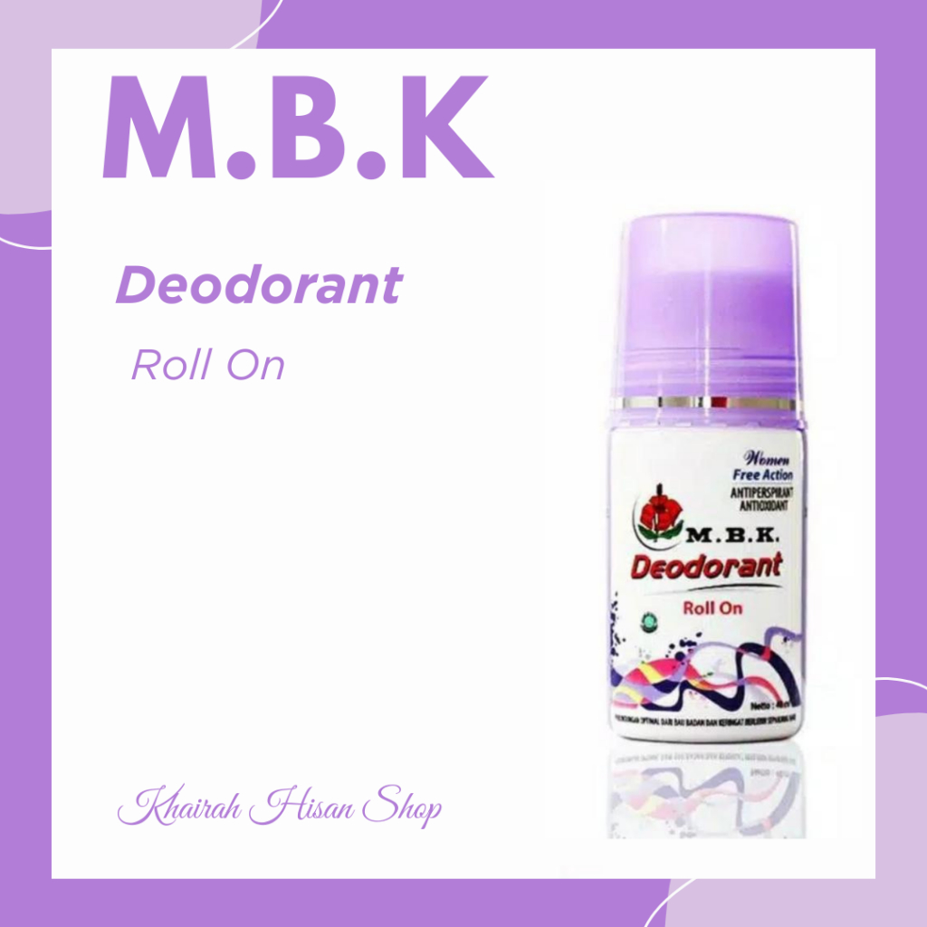 Jual MBK Deodorant Roll On | Shopee Indonesia