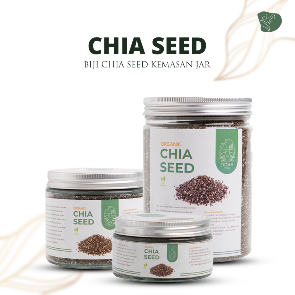 Jual Chia seed organic Grade A Premium quality non GMO cia seed biji ...