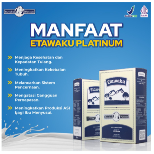 Jual Etawaku Platinum - Susu Etawa Atasi Masalah Pernapasan, Tulang ...