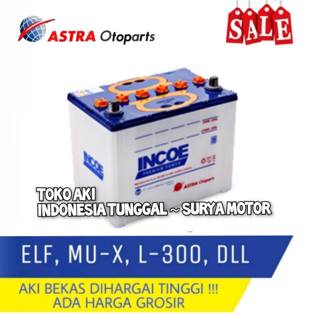 Jual AKI MOBIL L300 ISUZU ELF MU-X NISSAN EXCAVATOR SSANGYONG BOXER INCOE N70Z | Shopee Indonesia
