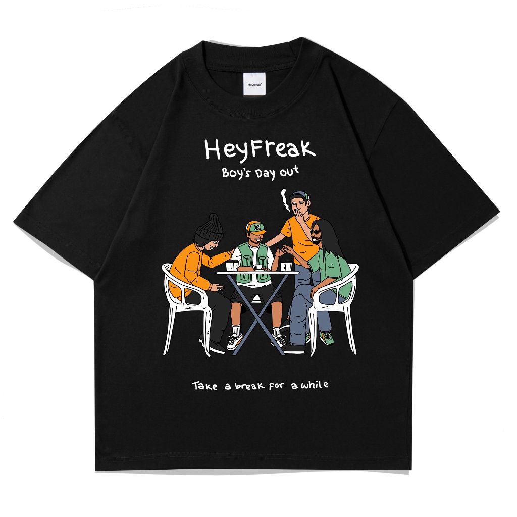 Jual Heyfreak T-shirt Oversize Day Out | Shopee Indonesia