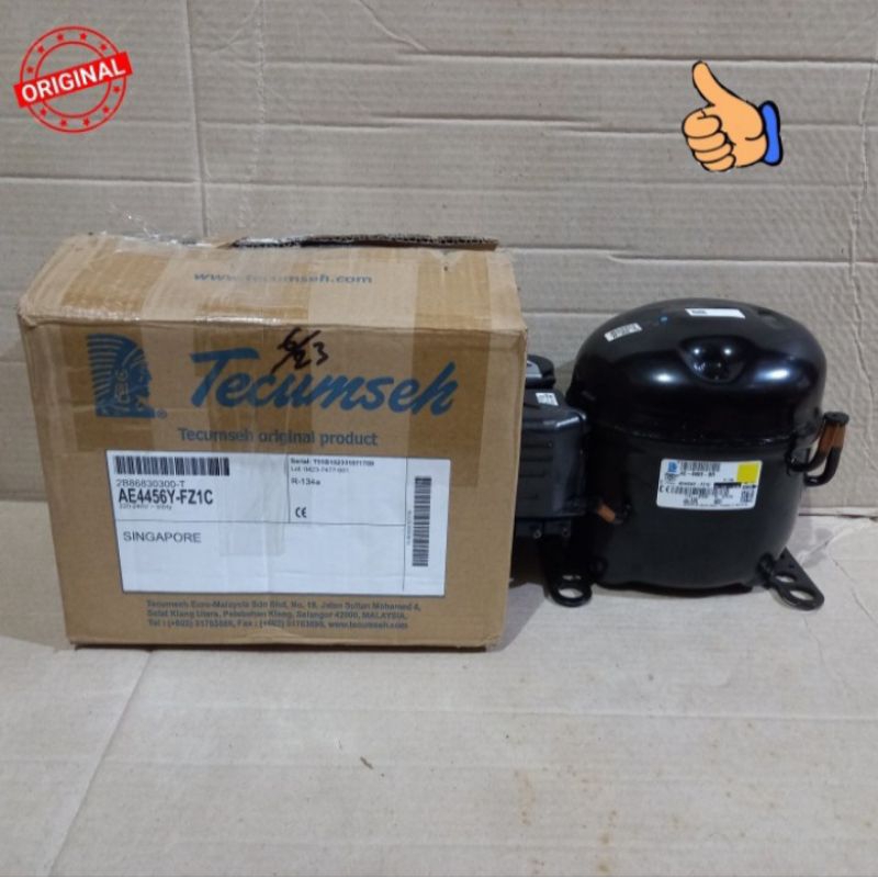 Jual Tecumseh Compressor R-134A - AE 4456Y 1/2 HP 220-240 Volt ...