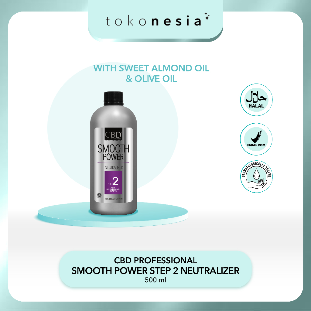 Jual CBD Professional Smooth Power Step 2 Neutralizer 500ml | Shopee ...