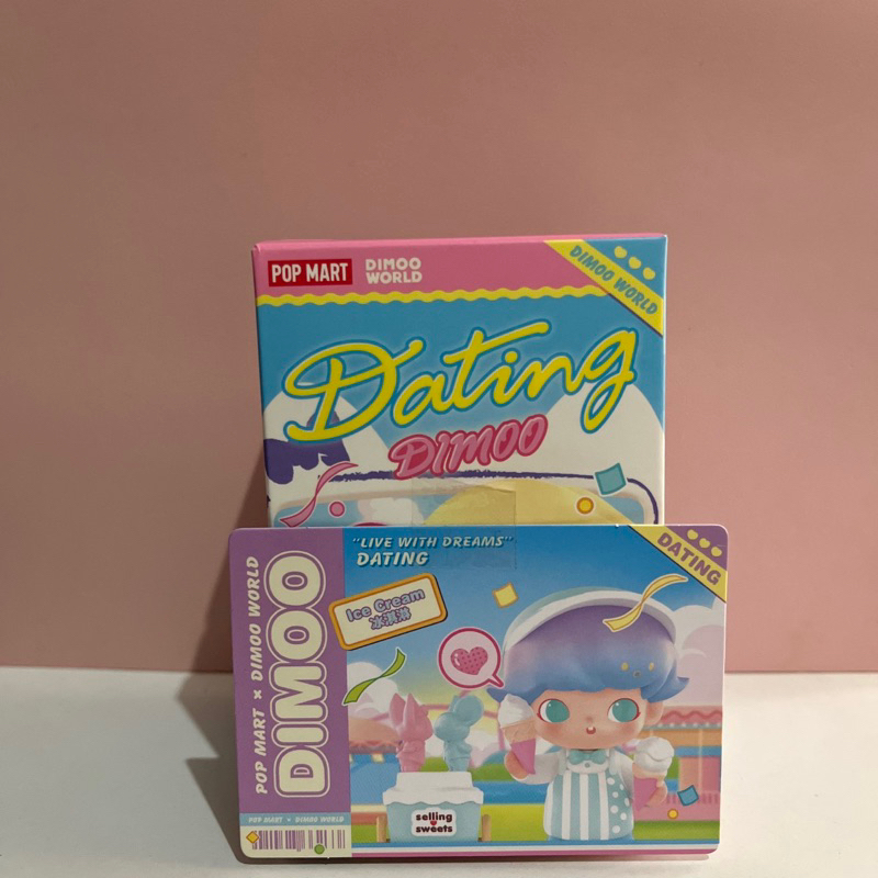 Jual POPMART Dimoo Dating & Animal Kingdom: bumper car, ice cream ...