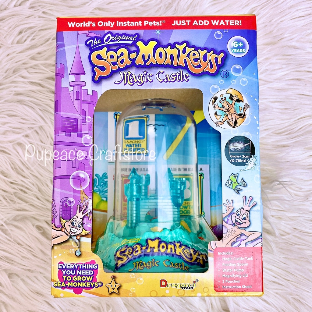 Jual READY STOCK Sea Monkey Magic Castle New Original seamonkey ...