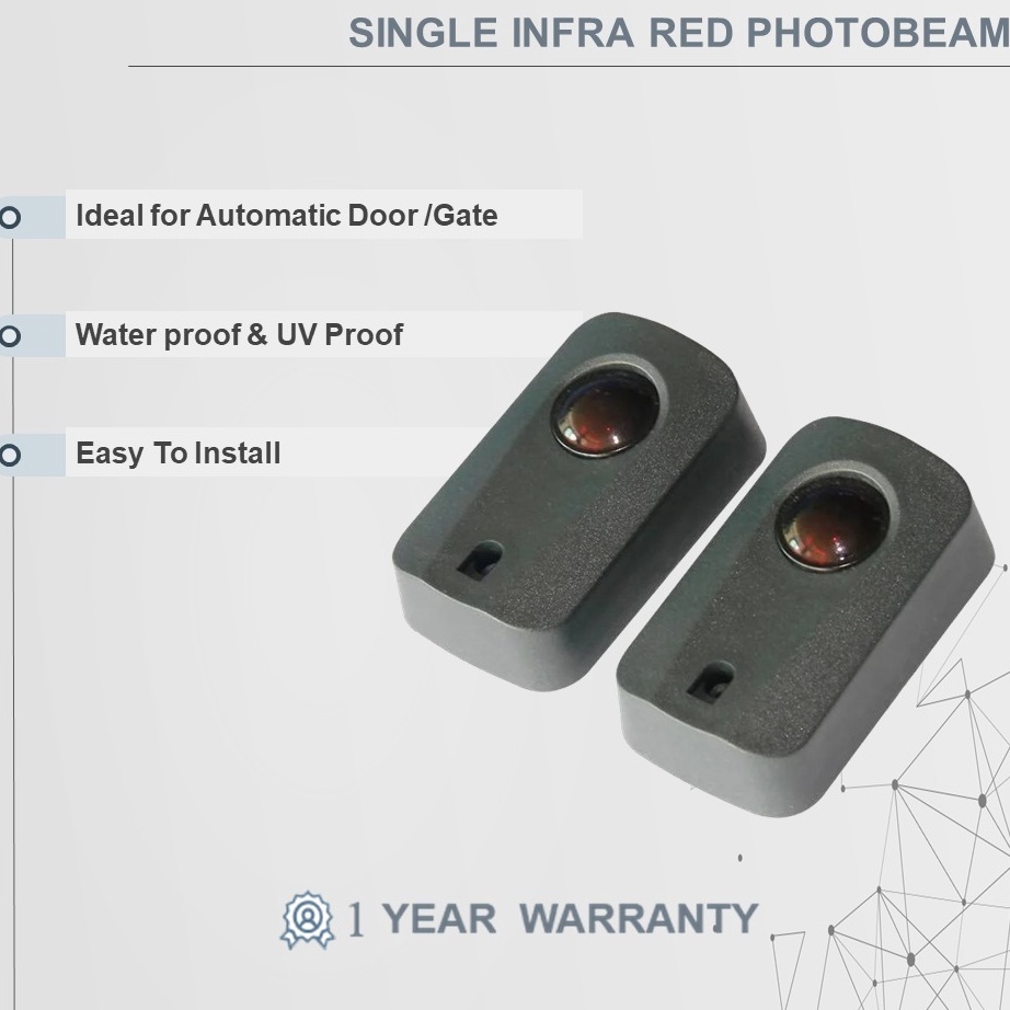 Jual KODE S34N Single Infrared Photo Beam Sensor Infra Red Photobeam ...