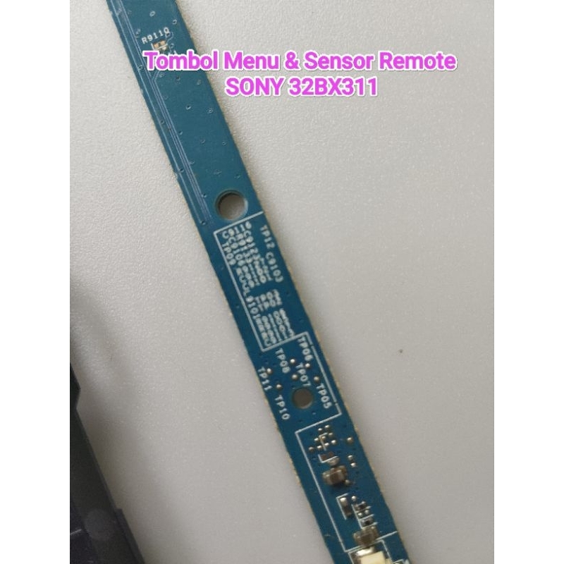 Jual Tombol 32BX311 Menu Sensor Remote Sony 32BX311 | Shopee Indonesia