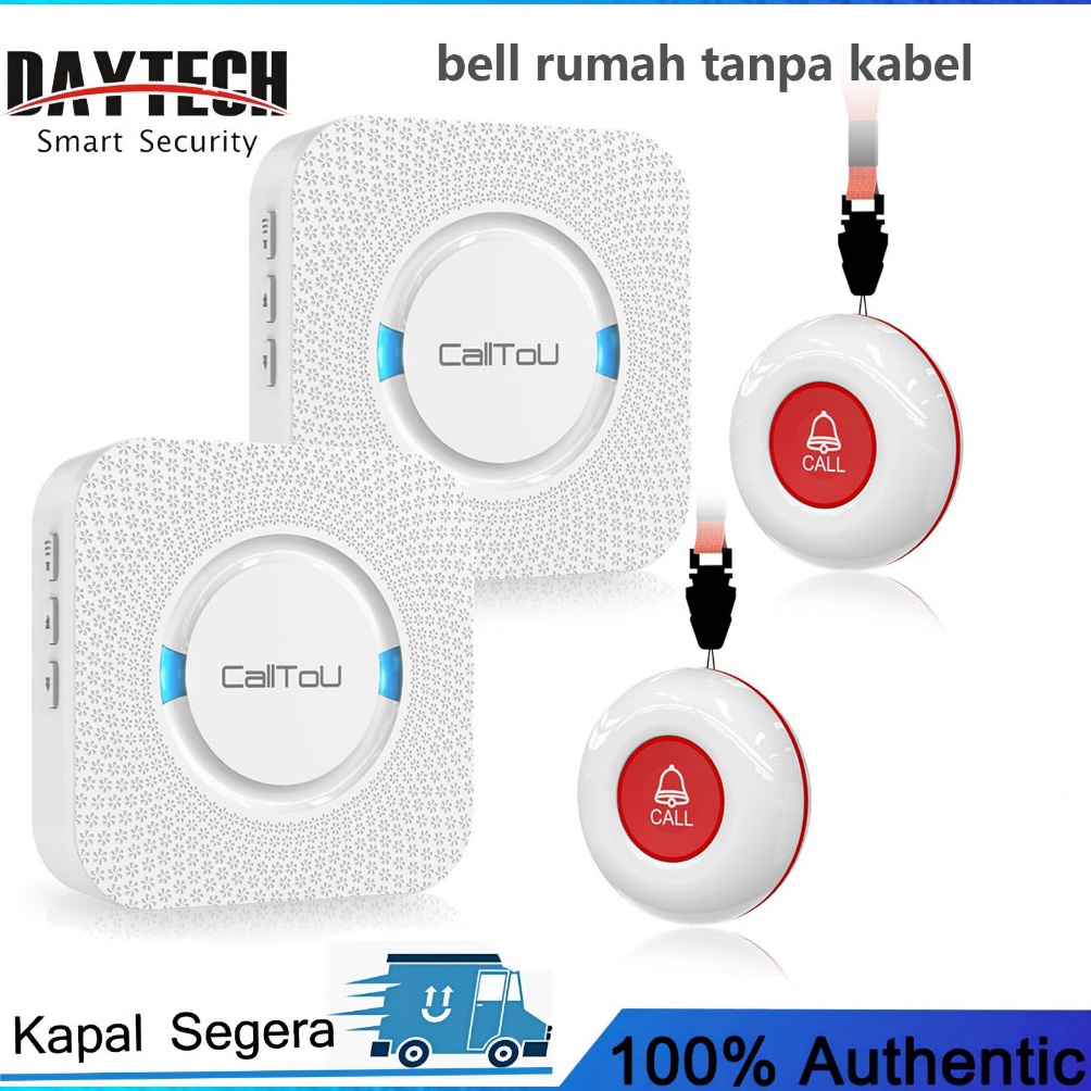 Jual KODE H93H Daytech Bell Panggilan Nirkabel Bell Wireless Nurse Calling System untuk Pasien ...