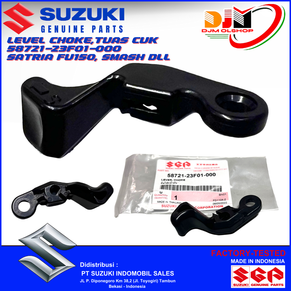 Jual Level Choke Tuas Hendle Cuk Satria Fu150 - Smash Original SGP 58721-23F01 | Shopee Indonesia