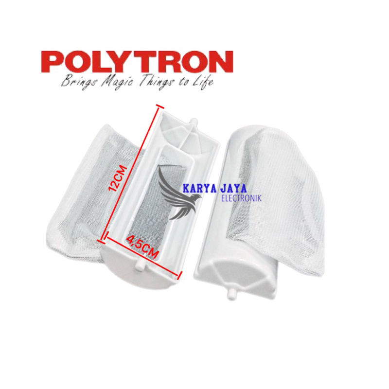 Jual Saringan Filter Air Mesin Cuci Polytron Primadona 2 Tabung 12 cm x ...