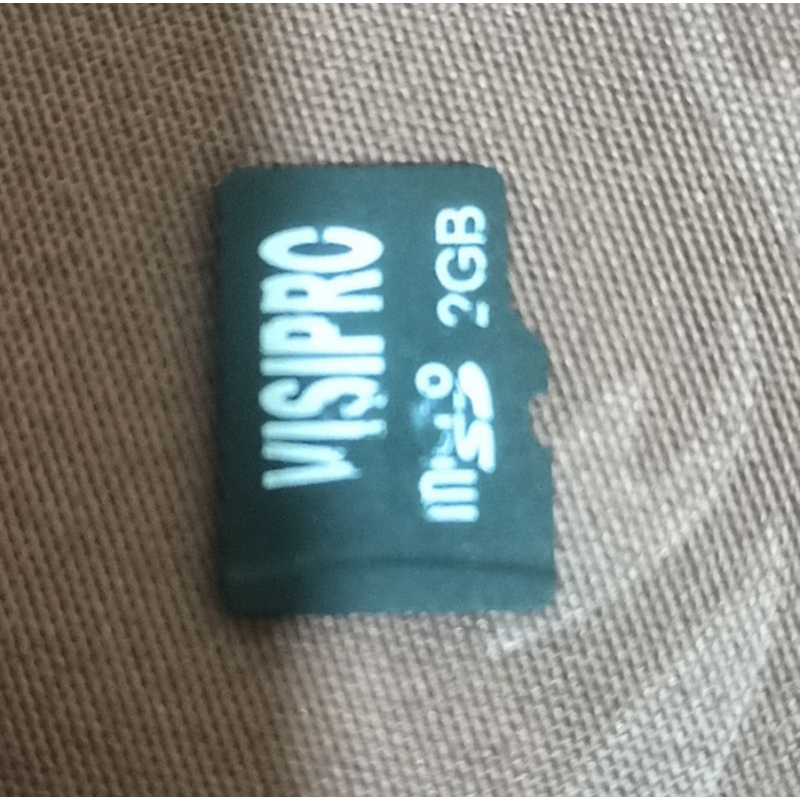 Jual Kartu SD/Memory Visipro 2GB Bekas normal | Shopee Indonesia