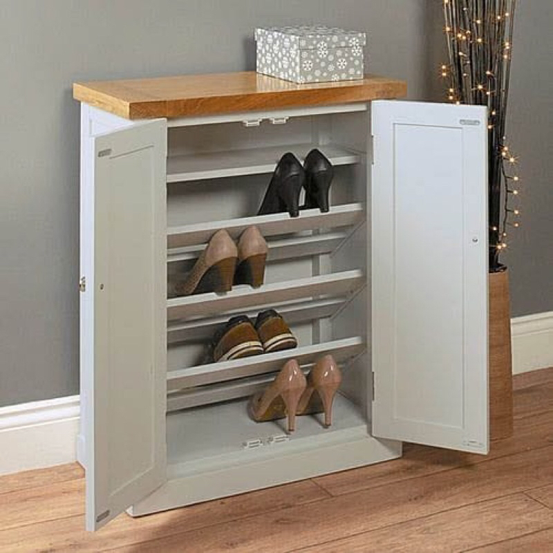 Jual Rak sepatu Lemari cabinet Rak SEPATU 2 pintu | Shopee Indonesia