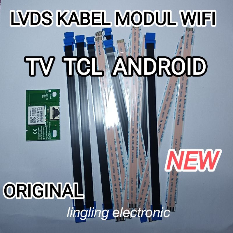 Jual KABEL LVDS MODUL WIFI TV TCL ANDROID ORIGINAL NEW | Shopee Indonesia
