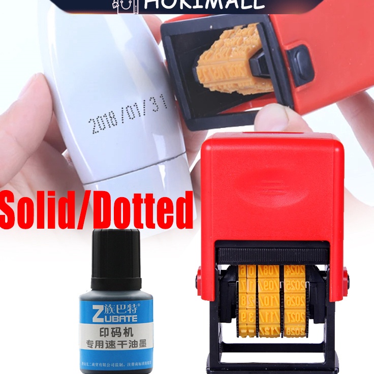 Jual Stempel Tanggal Otomatis Dater Date Stamp Stempel Tanggal Produksi ...