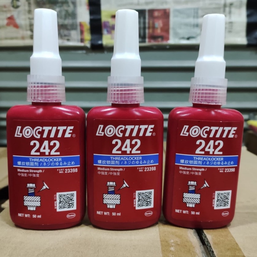 Jual Lem Loctite 242 lem baut loctite 242 5 ml | Shopee Indonesia