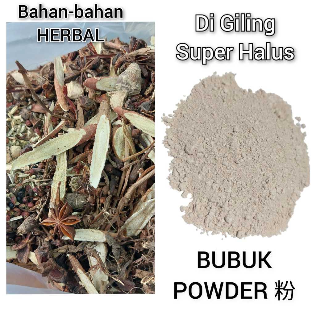 Jual Jasa Giling Herbal / Jamu menjadi BUBUK / Powder Ongkos Per 1 ...
