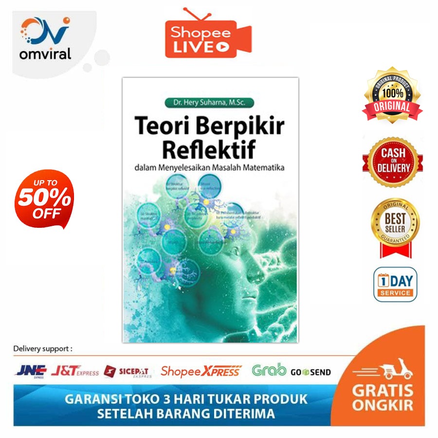 Jual Buku Trik : Teori Berpikir Reflektif dalam Menyelesaikan Masalah Matematika Hery Suharna ...
