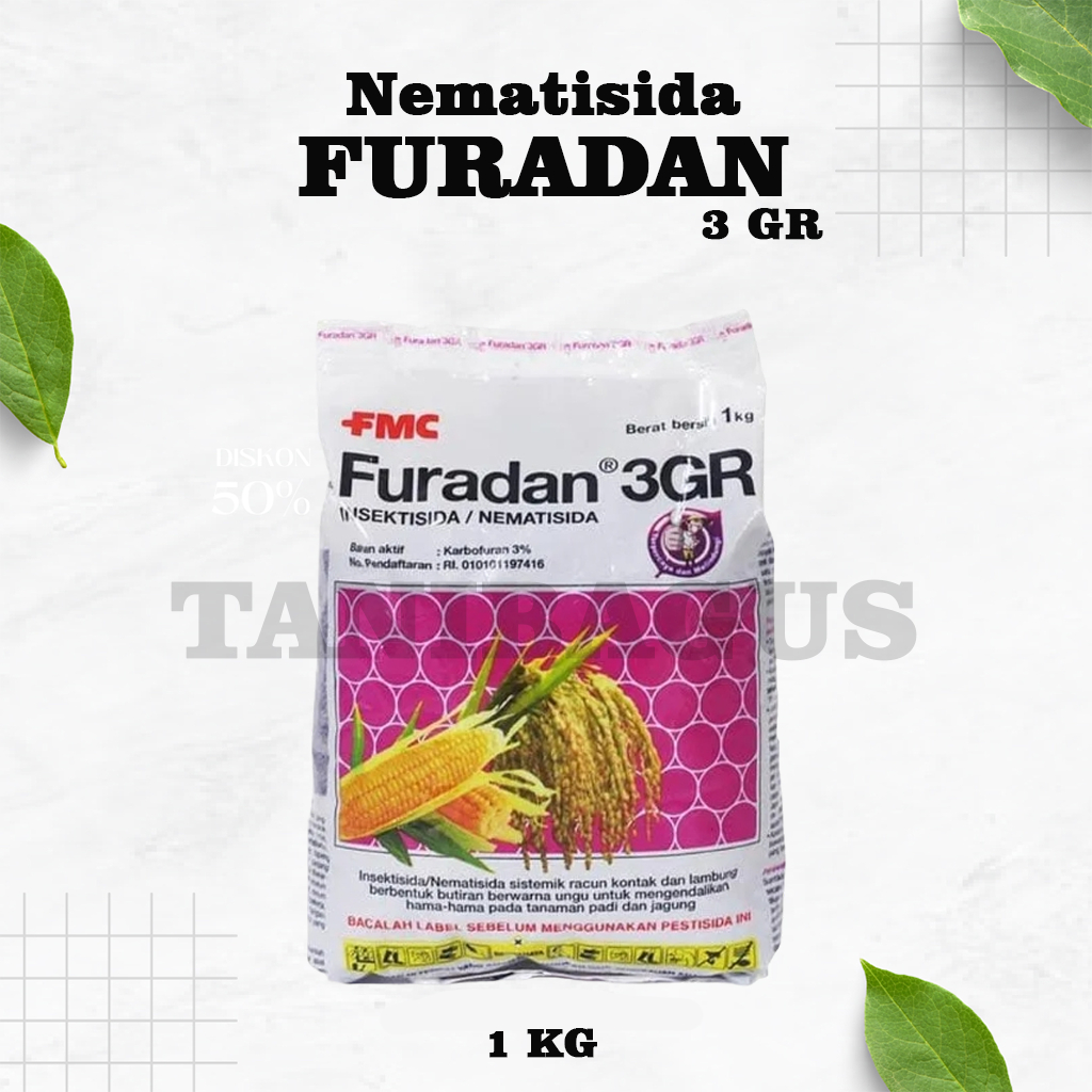 Jual Furadan 3GR Insektisida Nematisida Kemasan 1kg | Shopee Indonesia