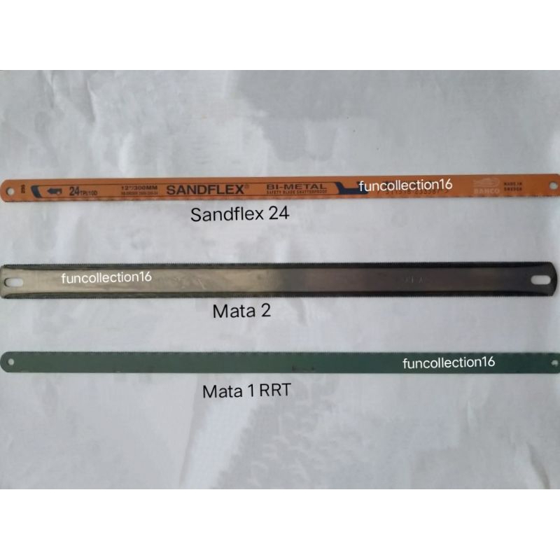 Jual Mata Gergaji Besi 2 Sisi 1 Sisi RRT SANDFLEX 24TPI | Shopee Indonesia