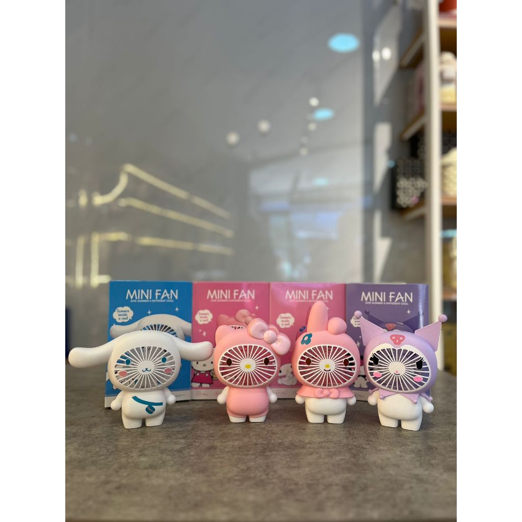 Jual Kipas Mini Karakter Sanrio / SANRIO Kipas Portable USB / Fan Mini ...