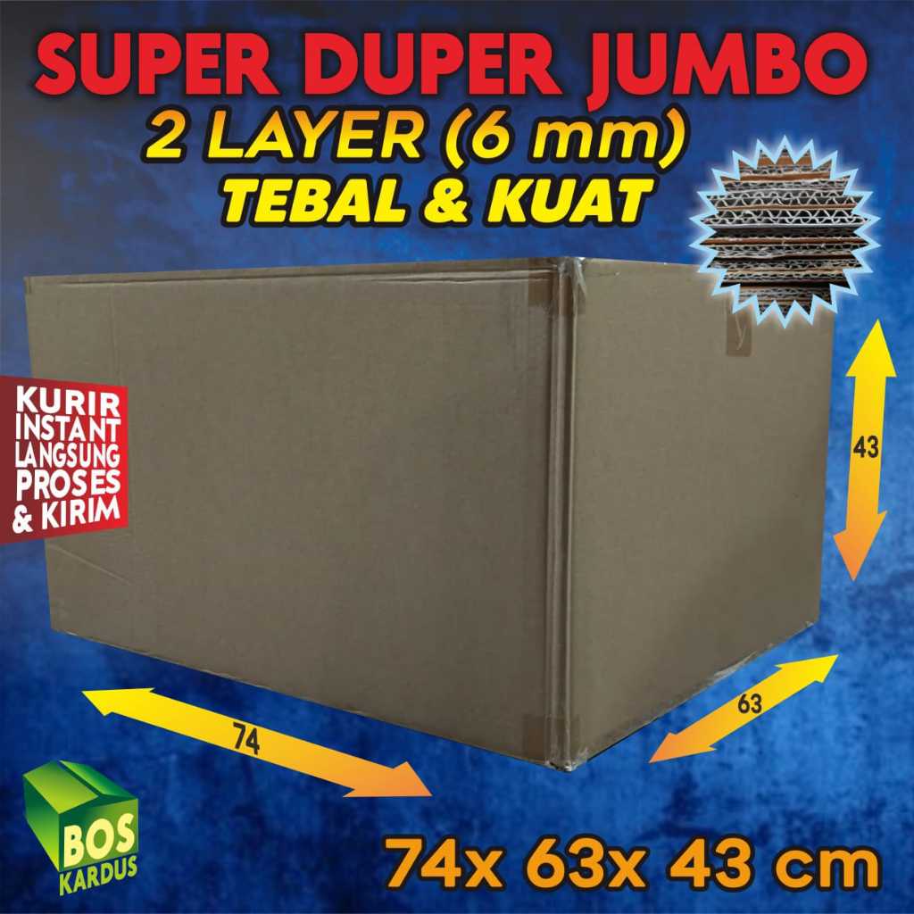 Jual Kardus Besar Packing Packaging Pindahan Bekas Baru Tebal Box Dus ...
