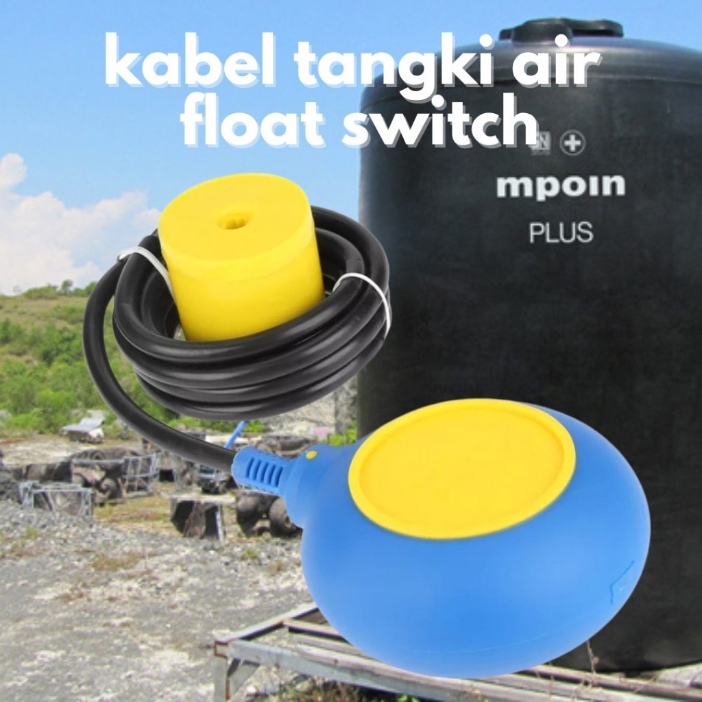 Jual Otomatis Pompa Celup Float Switch 2 Dan 4 Meter Cabel Spare Part ...