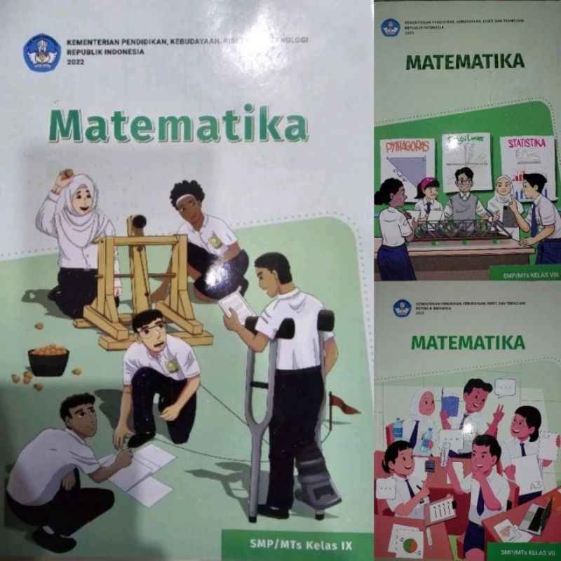 Jual Matematika SMP MTK SMP Kelas 7 Kelas 8 Kelas 9 VII VIII Kurikulum ...